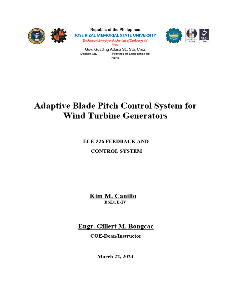 ABPC system | PDF | Control Theory | Electric Motor