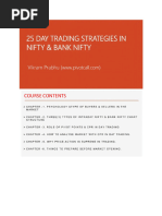 25 Day Trading Strategies in Nifty & Bank Nifty | PDF | Order (Exchange) | Market (Economics)