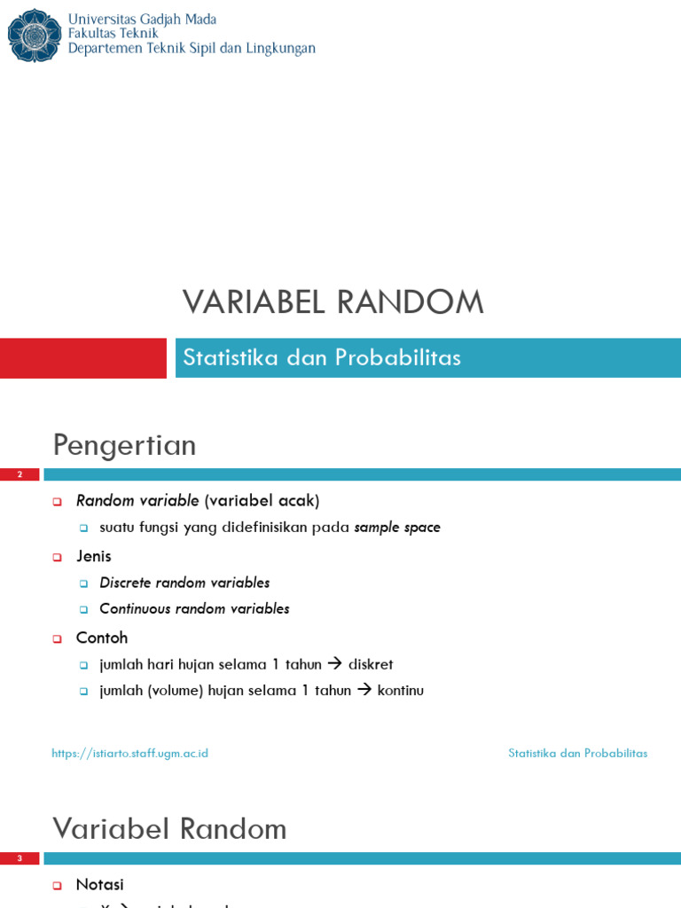 Variavle Random | PDF