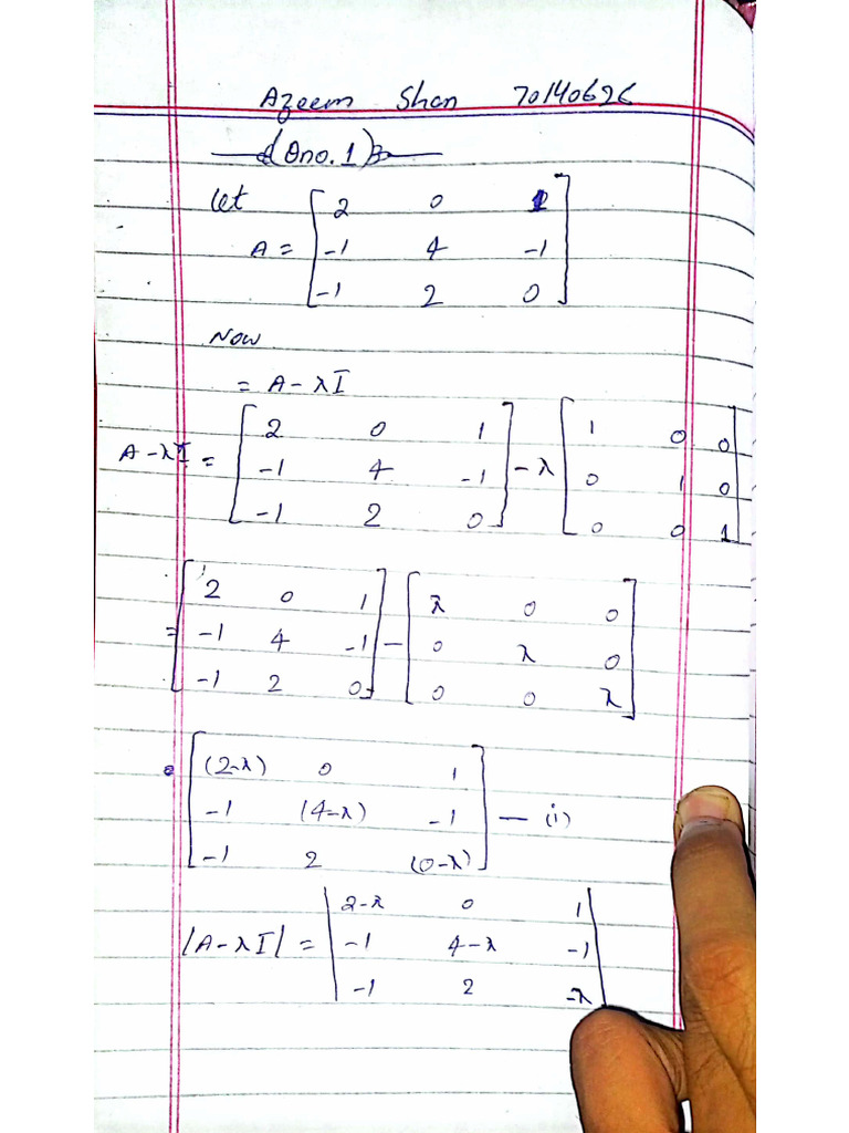 Quiz No3 Numerical Computing Solution | PDF