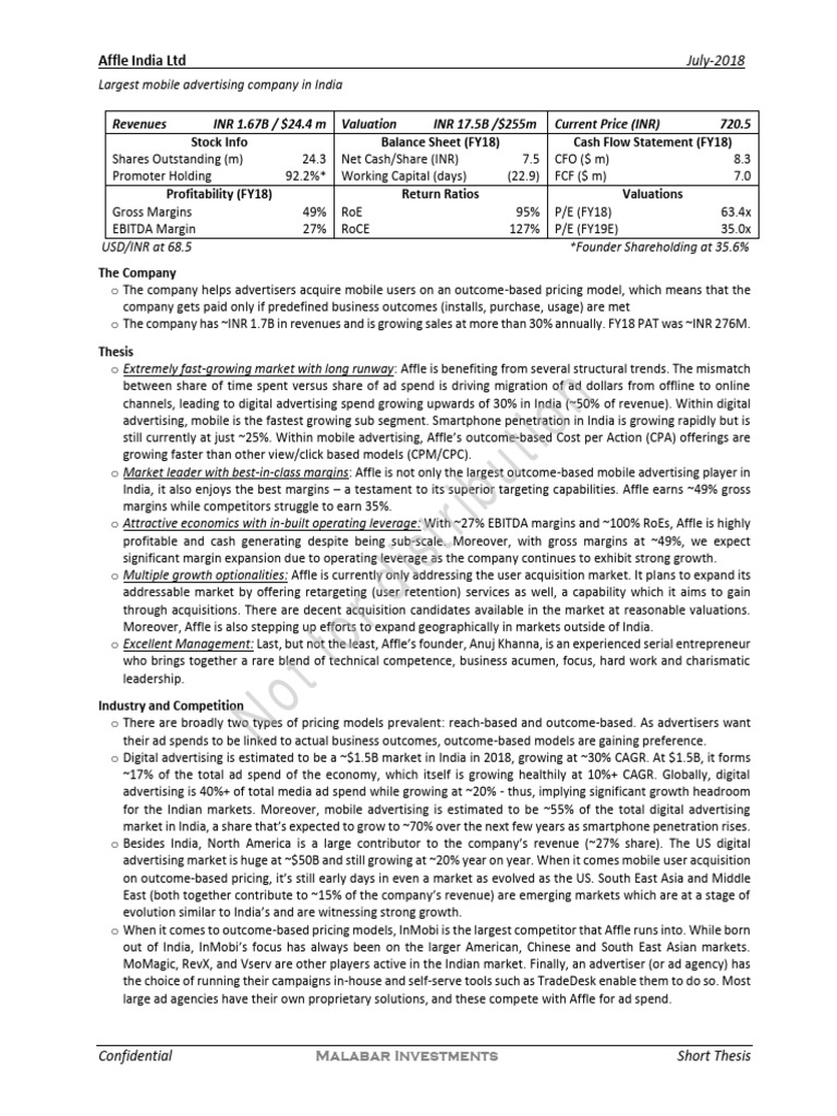 One Pagers | PDF | Valuation (Finance) | Banks One Pagers | PDF | Valuation (Finance) | Banks