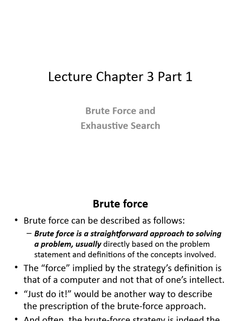 Lecture Chapter 3 Part 1 | PDF | Algorithms | Algorithms And Data ... Lecture Chapter 3 Part 1 | PDF | Algorithms | Algorithms And Data ...
