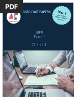 Csec Edpm June 2024 p1 14pgs | PDF