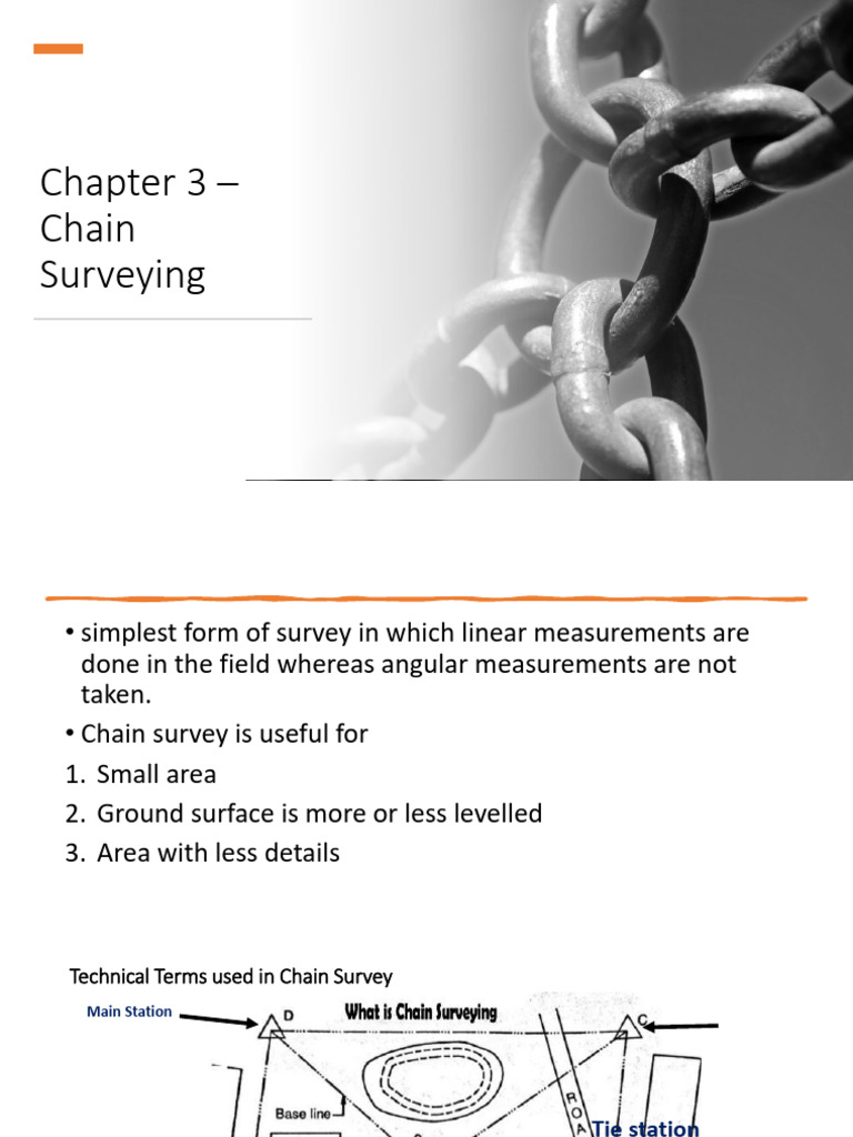 Chapter 3(Chain Surveying sec) | PDF | Surveying | Triangle