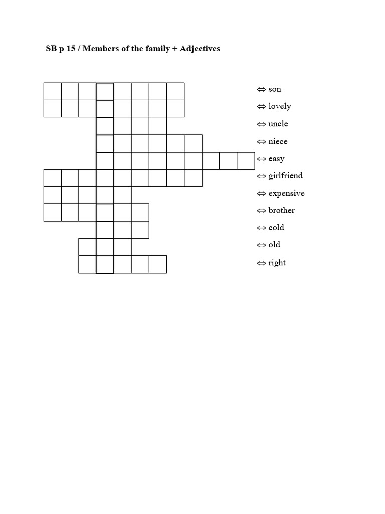 2unit - Family + Adjectives | PDF