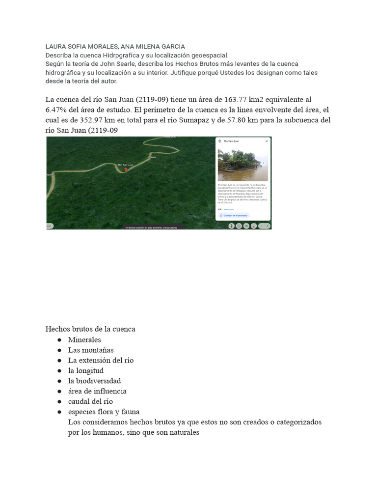 Cuenca del Río San Juan: Hechos y Realidades | PDF | Entorno natural ...