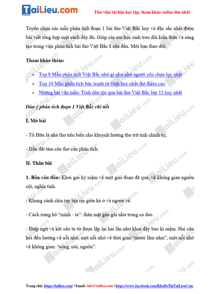 20221029111829635ca995c7183 - Phan Tich Doan 1 Viet Bac | PDF