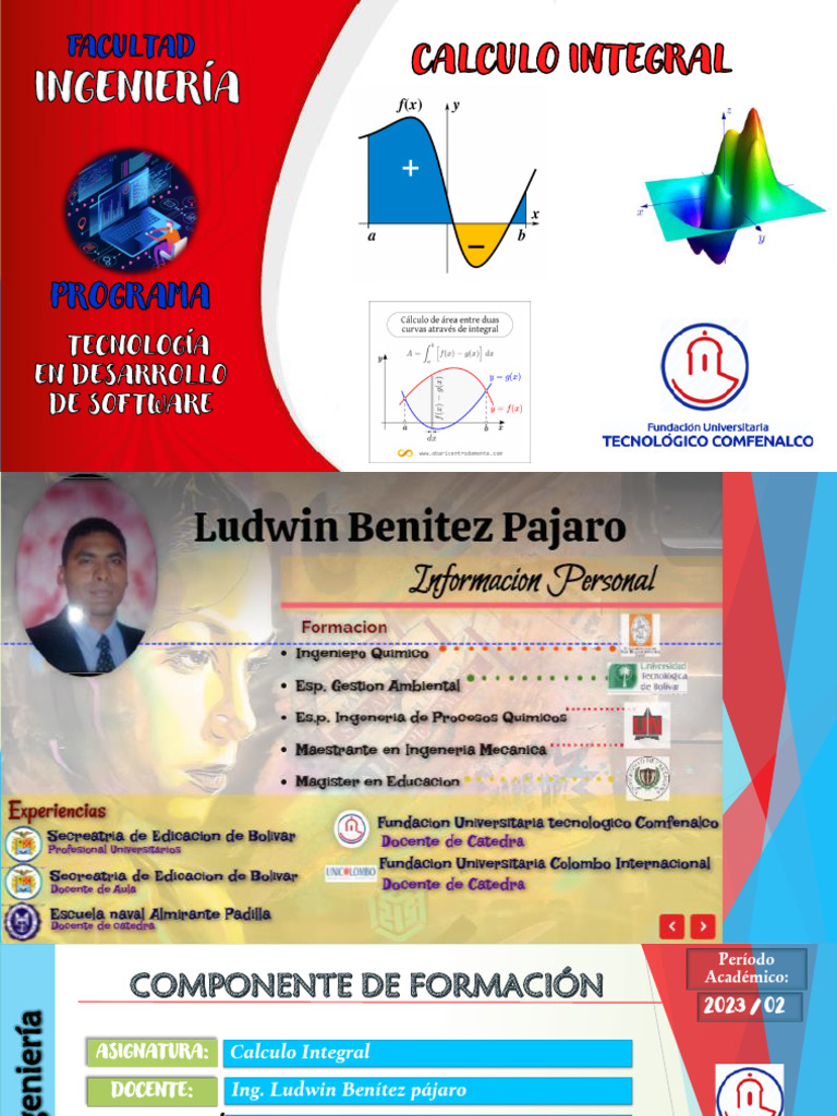 Modulo - Calculo Integral. 2024 (Act) | PDF | Integral | Funcion exponencial