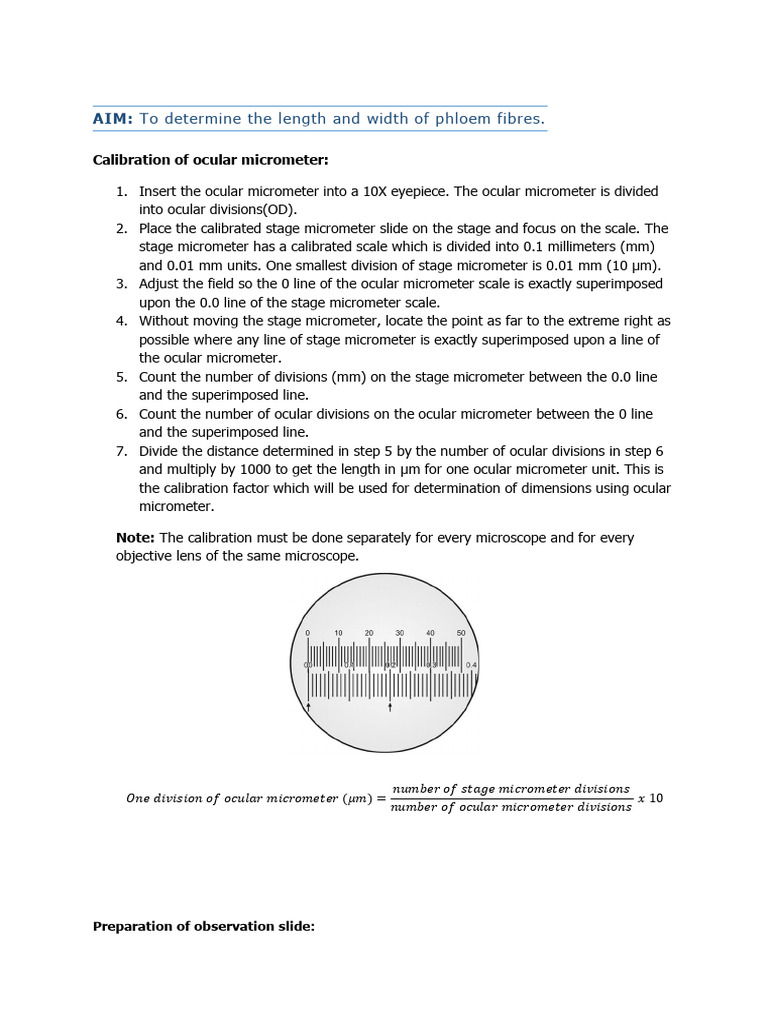 Pharmacognosy 1 Practical 5 | PDF | Optics