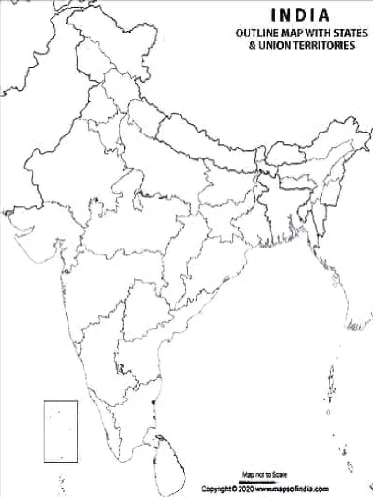 India Political Map | PDF | Computers