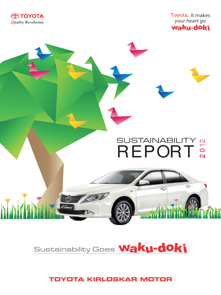 Sustainability Report12 Fe | Download Free PDF | Toyota | Sustainability