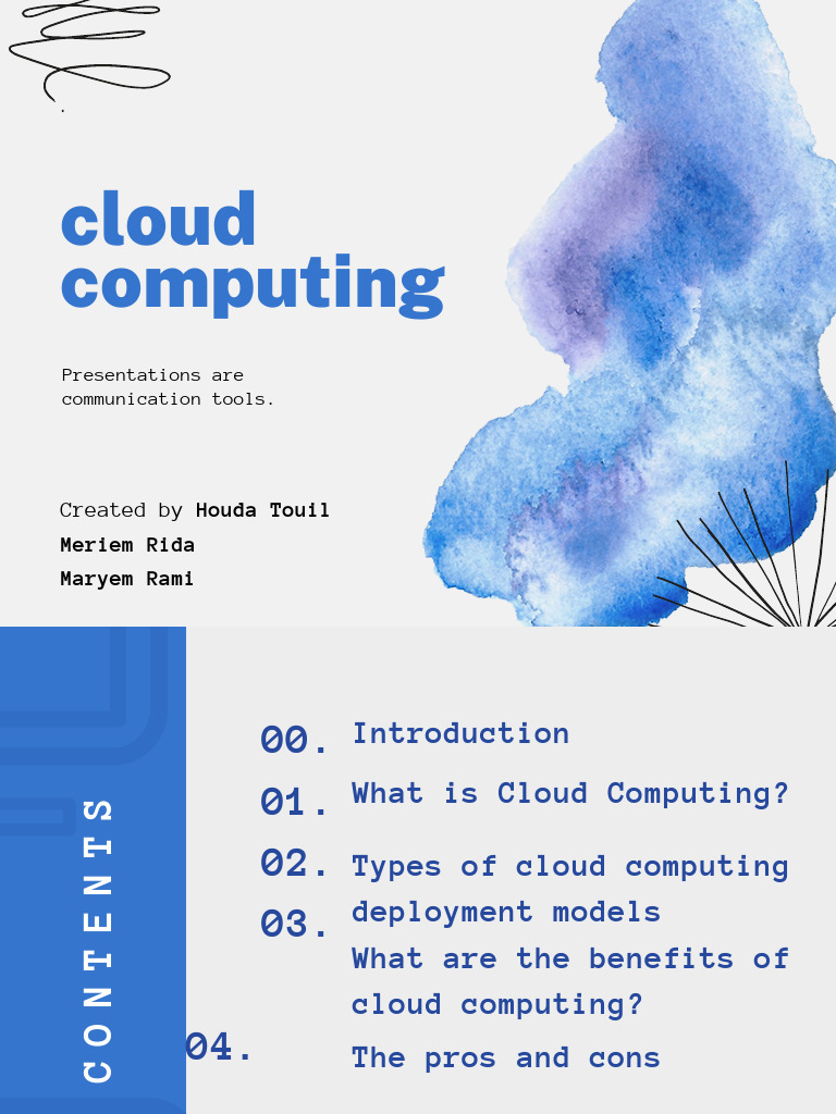 Cloud | PDF | Cloud Computing | Platform As A Service