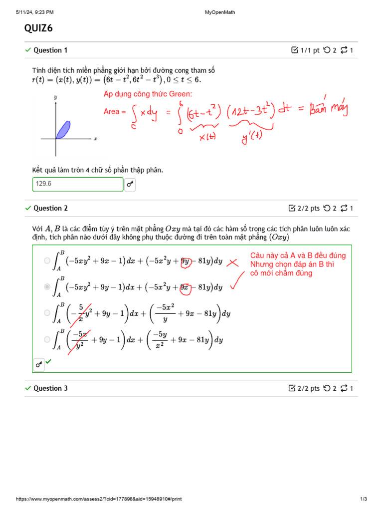 Cô Diễm Quiz 6 | PDF