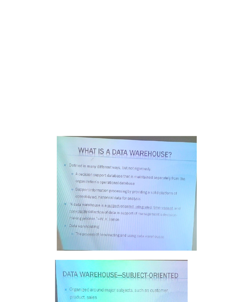 Data WareHouse | PDF