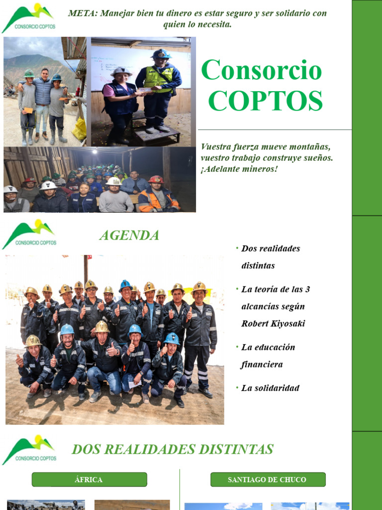 Educación Financiera y Solidaridad COPTOS | PDF