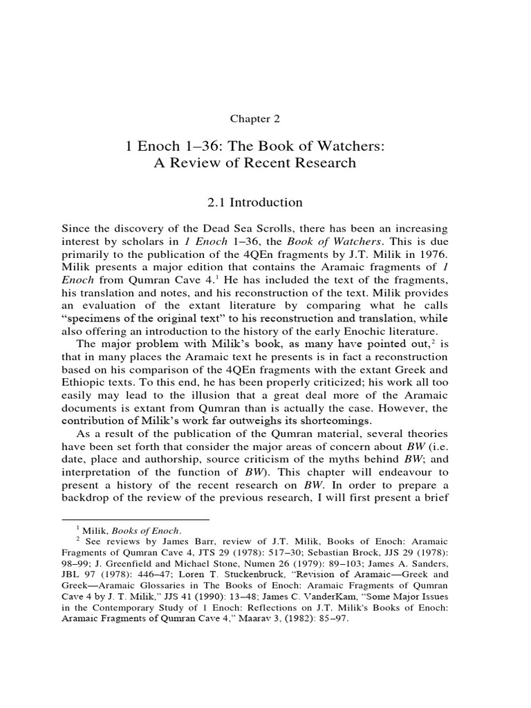 Chapter 2 Excerpt | PDF | Book Of Enoch | Nephilim