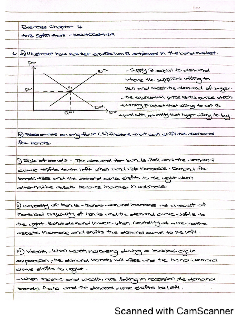 Exercise Chapter 4-Anis Sofia Azmi | PDF