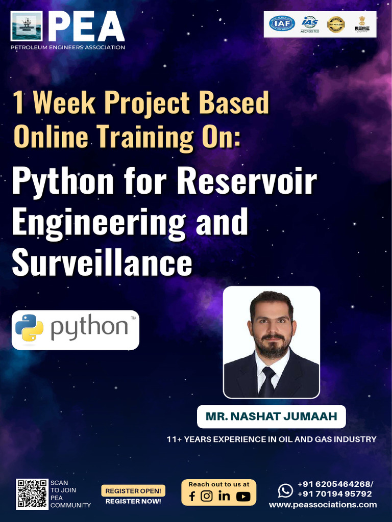 Python for Reservoir Engineering and Surveillance | PDF | Petroleum Reservoir | Python ...