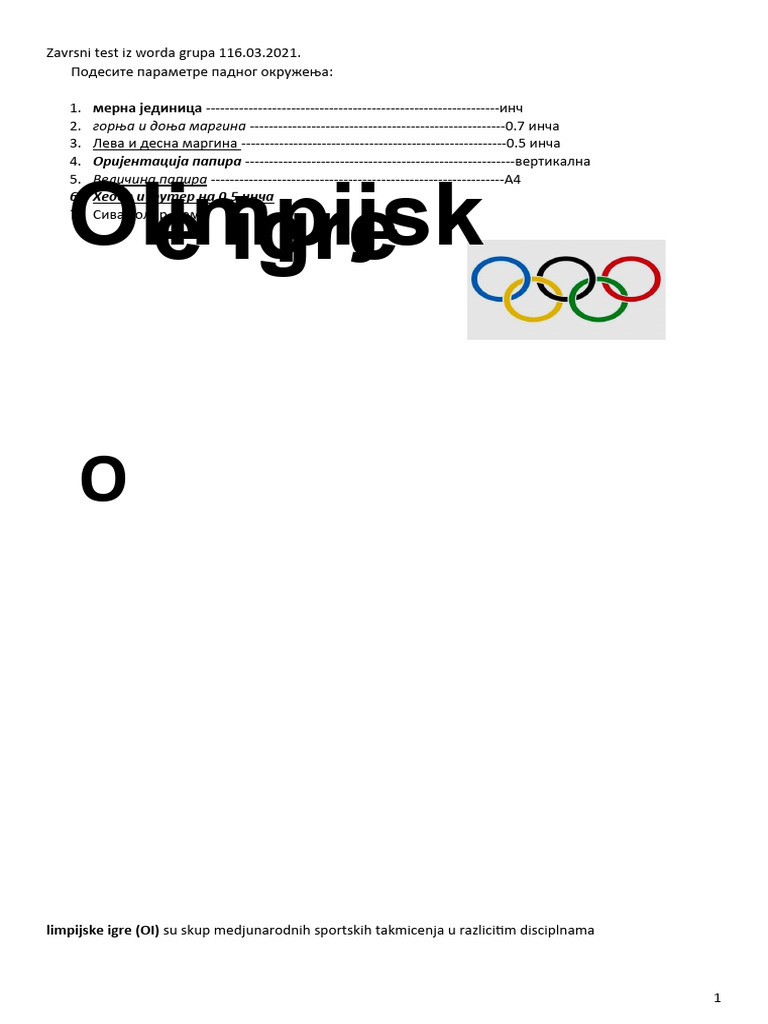 Vezba Informatika | PDF