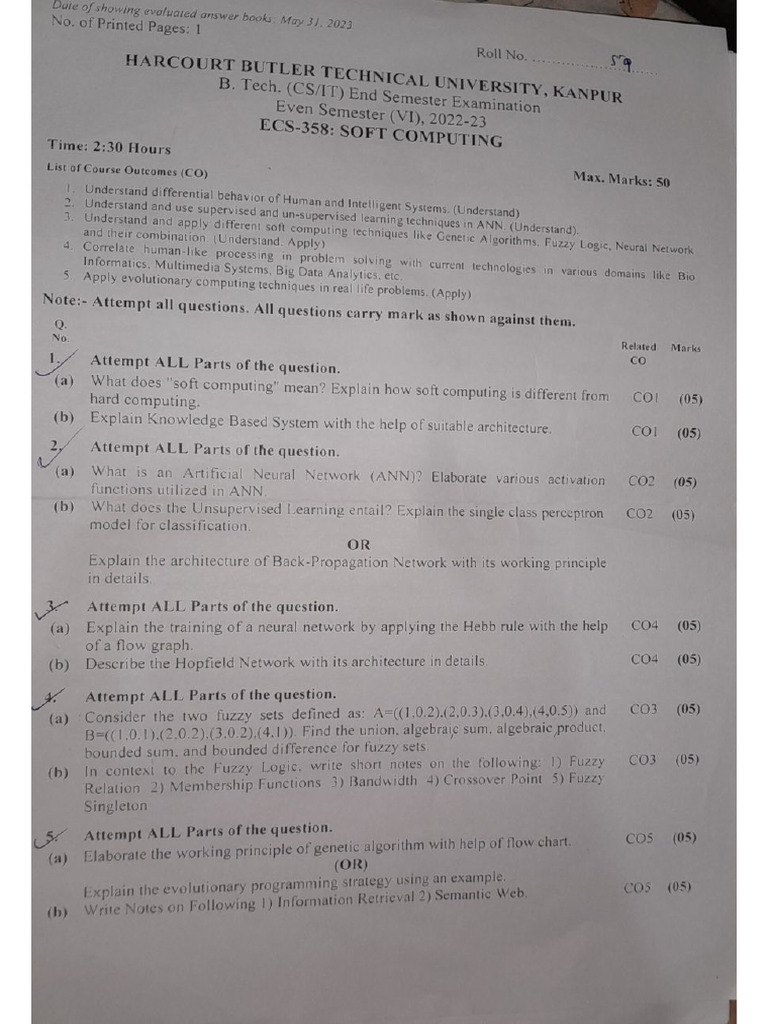 Ese Sem6 2022-23 | PDF