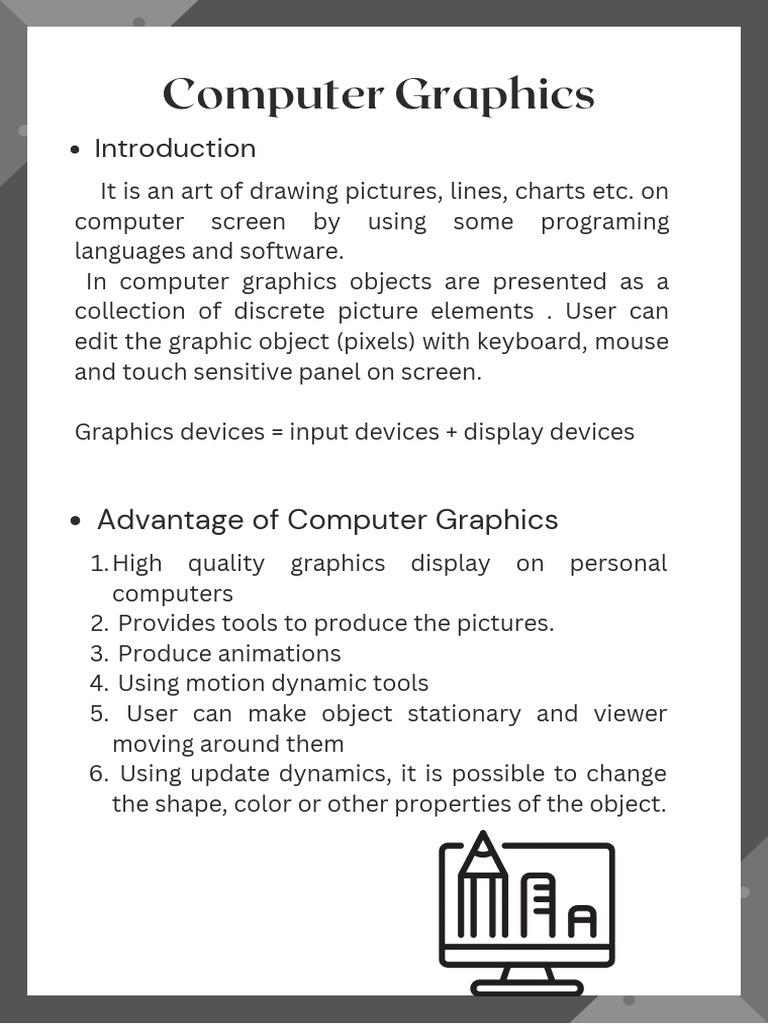 CGR Micro Project | PDF | Graphics | Computer Graphics CGR Micro Project | PDF | Graphics | Computer Graphics