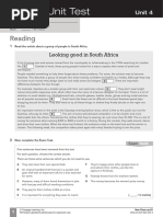 8th Grade Unit 1 Test Review | PDF