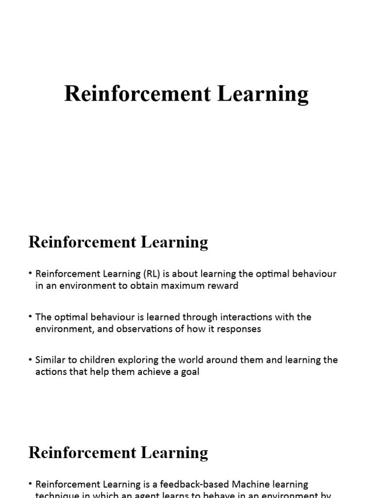 Reinforcement Learning2A | PDF | Applied Mathematics
