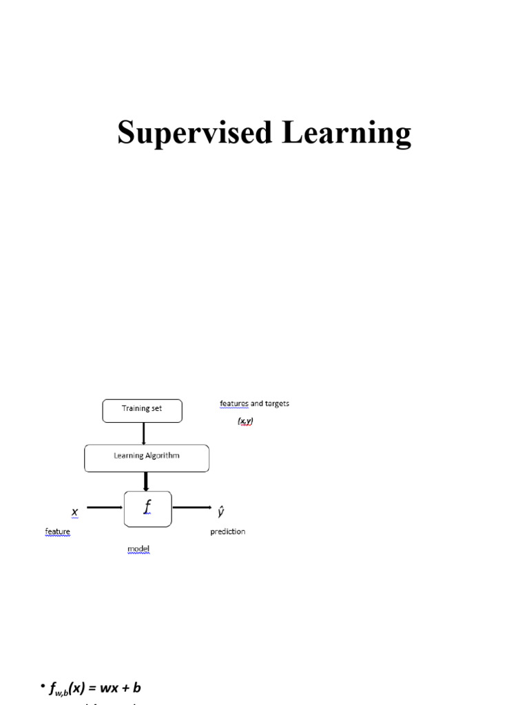 Supervised Learning1A | PDF