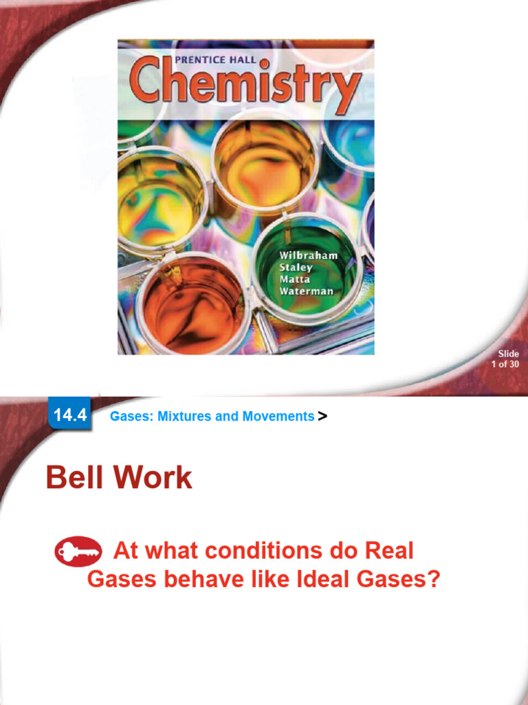 Chapter14 Section04 Edit | PDF | Gases | Pressure