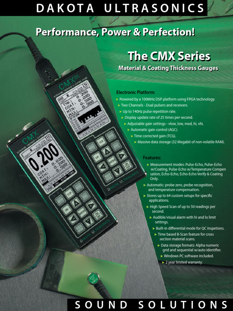 Dakota CMX | PDF | Medical Ultrasound | Computer Data Storage