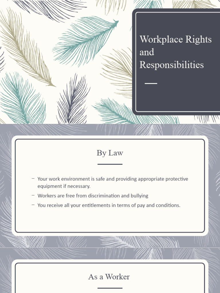 Rights and Responsibility | PDF