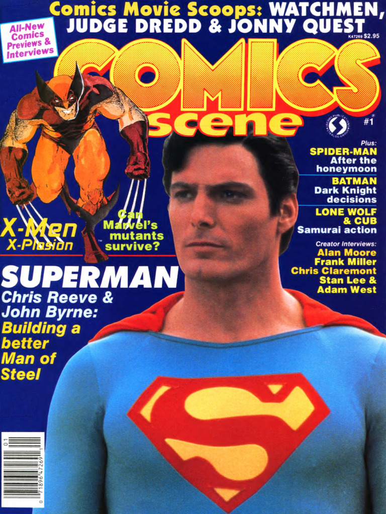 Comics Scene V2 - 001 c2c (Oct. 1987) (A-Team-DCP) | PDF | Superman ...