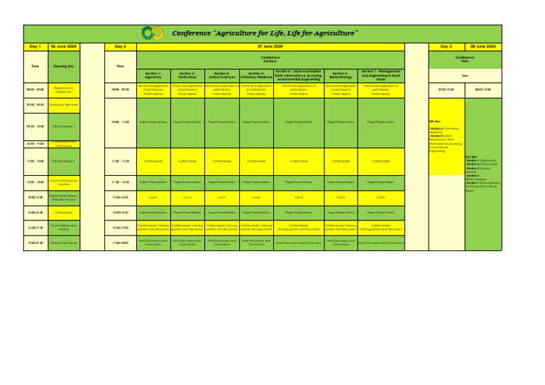 Program_cadru_Conferinta_A4Life_2024 | PDF | Agriculture