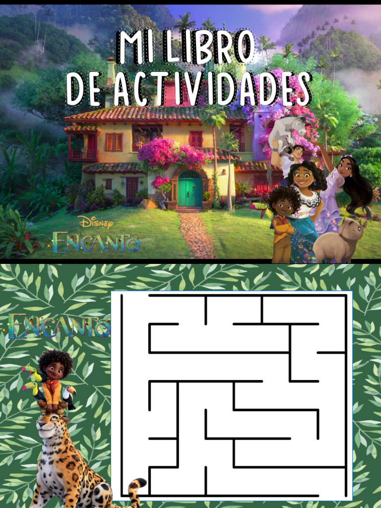 Mi Libro de Actividades Encanto | PDF