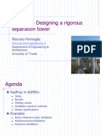 Flash Separation Simulation in Aspen Plus | PDF | Enthalpy | Phase (Matter)