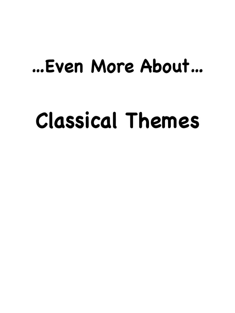 Compound Themes Slides Solution | PDF | Ludwig Van Beethoven | Opus Number