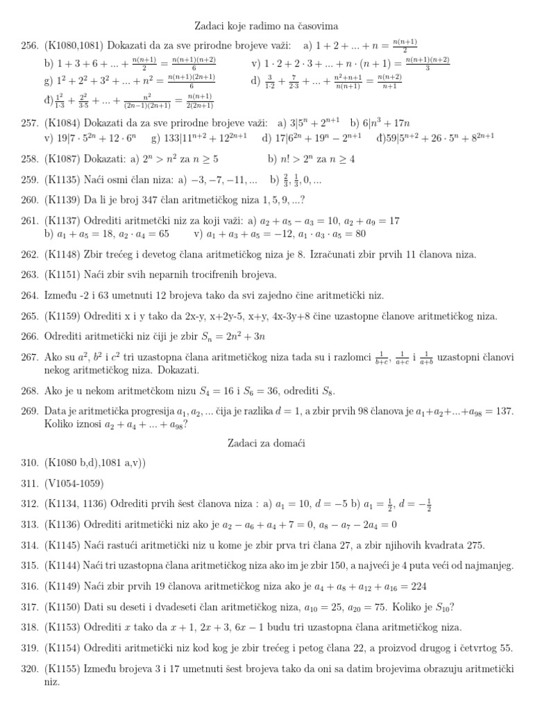 Zadaci Treci Razred 31. Deo | PDF
