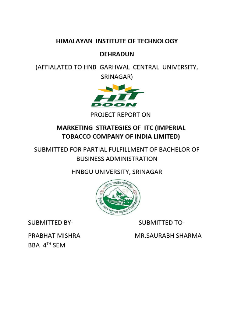 Himalayan Institute of Technology | PDF | Marketing | Business