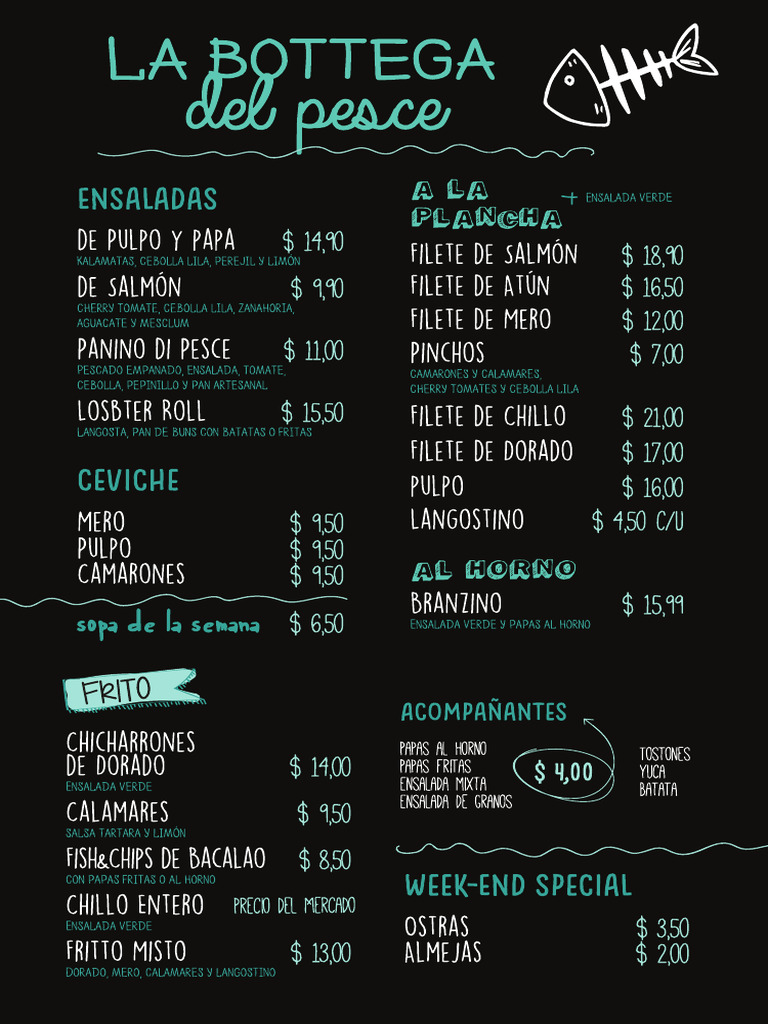 Il Nuovo Mercato Menu - Example | PDF | Rose | Champagne