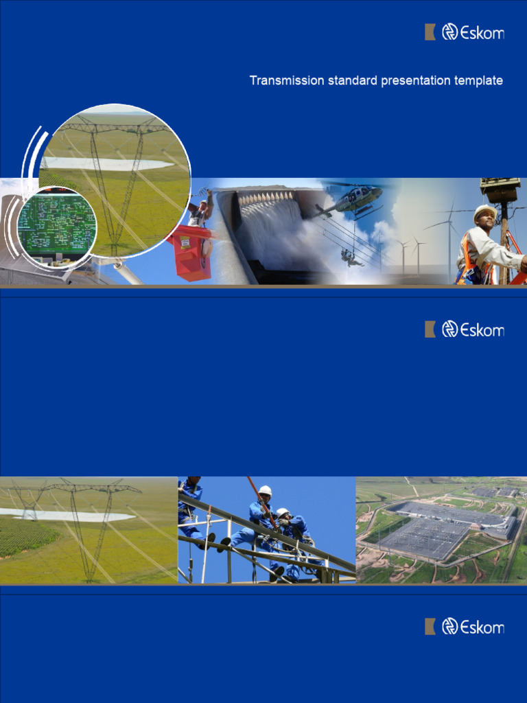 Eskom Presentation Template - 2023 - Transmission - 100123 | PDF | Text ...