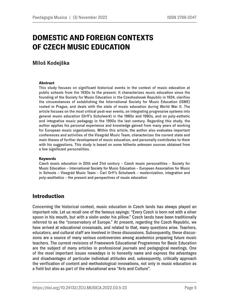 E Verze 2 6 24 PDF Czech Republic Attitude Psychology 