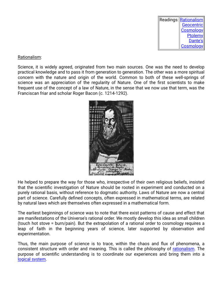 Medieval Cosmology | PDF | Planets | Heliocentrism