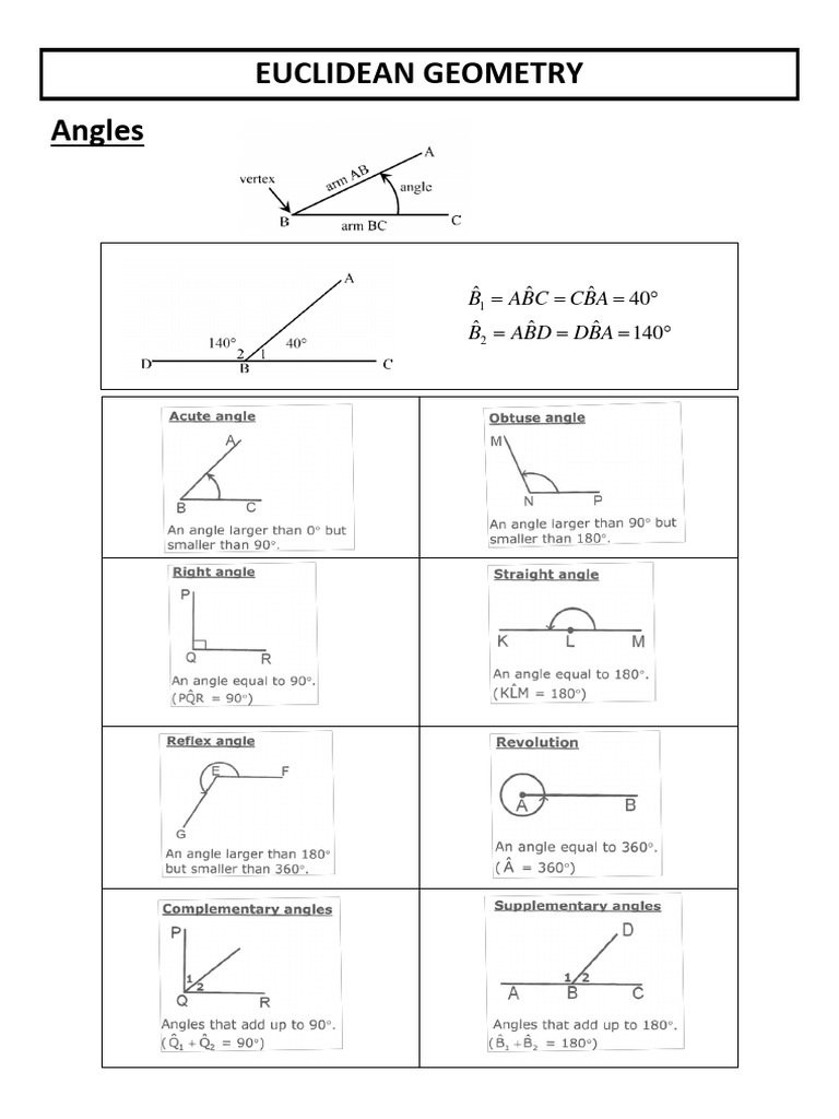 Euclidean Geometry | PDF | Rectangle | Geometry