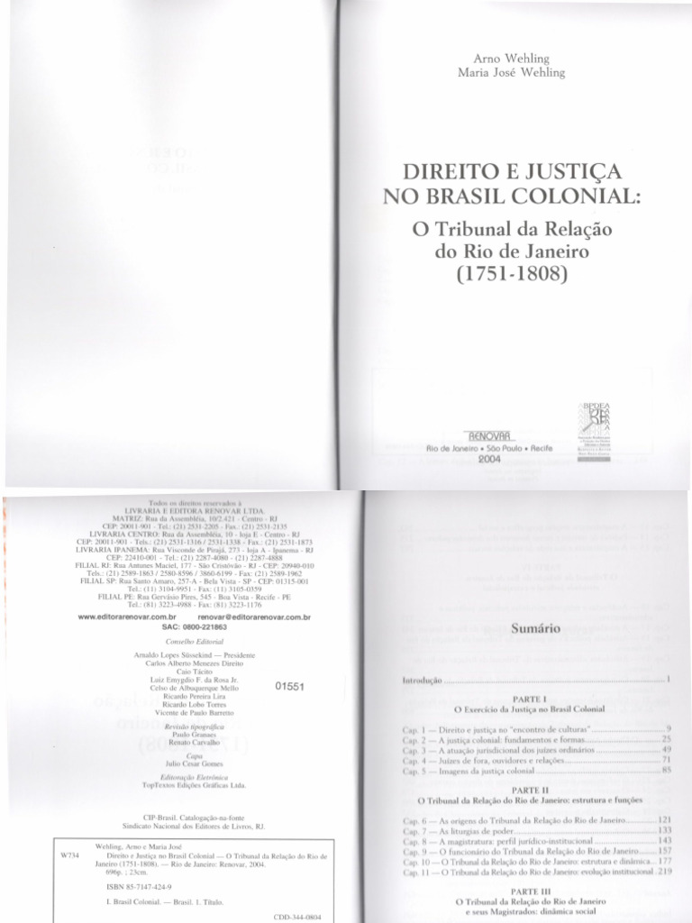 Direito e Justica No Brasil Colonial | PDF