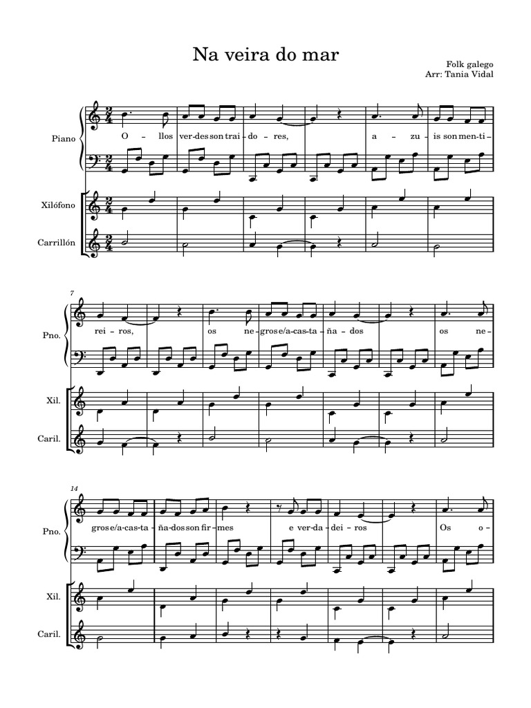 Na Veira do Mar: Folk Galego | PDF
