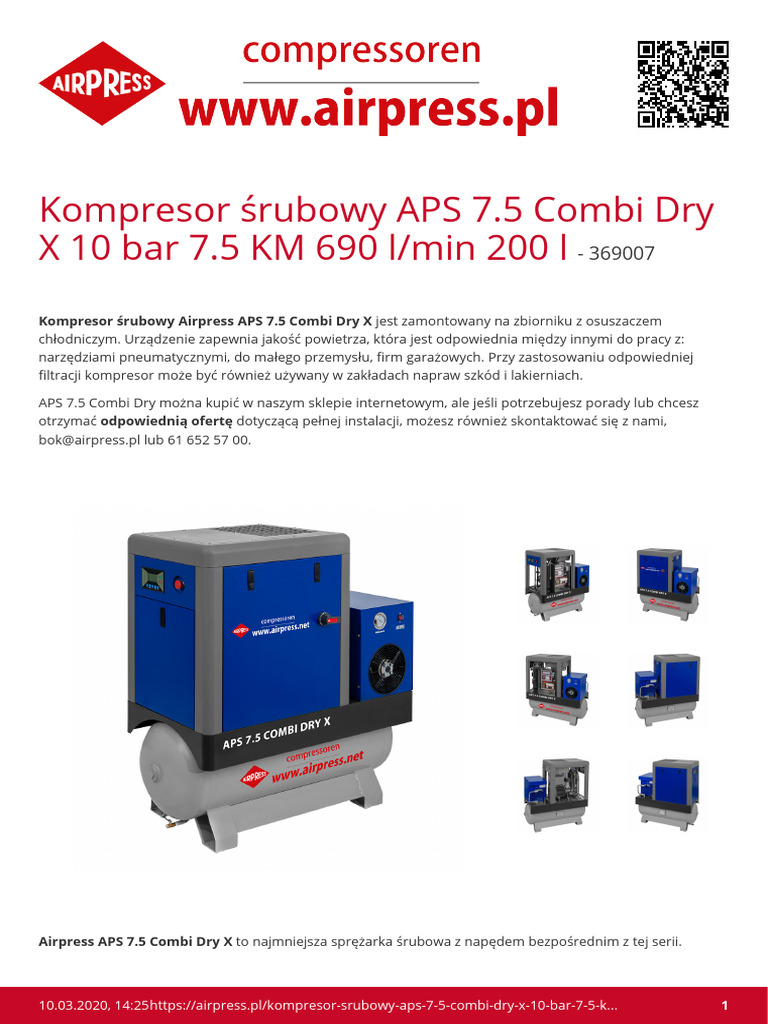 kompresor-srubowy-aps-7.5-combi-dry-x | PDF