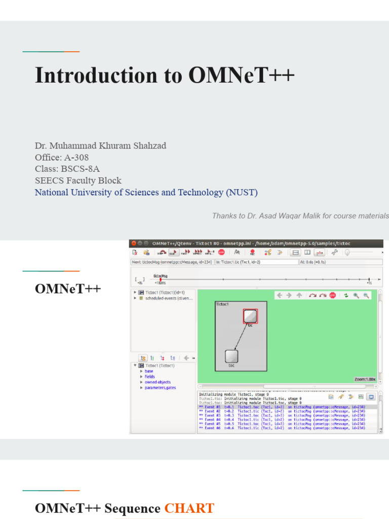 W03-L03 Omnet++ | PDF | Network Topology | Computer Network