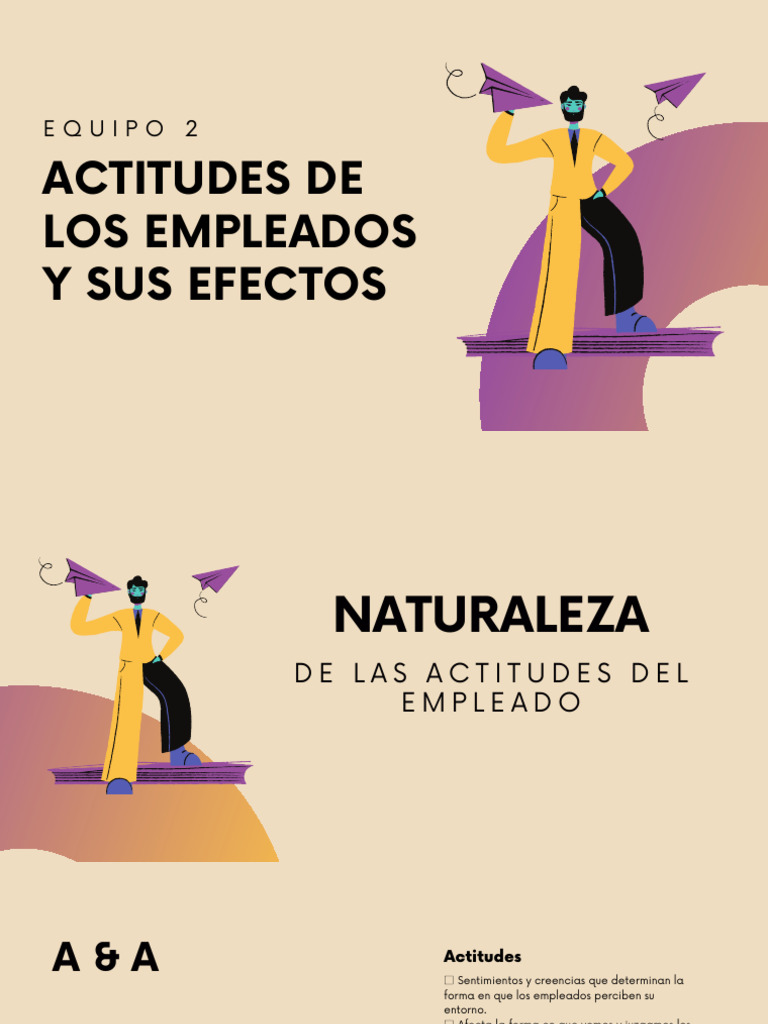 Tema 3 Actitudes de Los Empleados y Sus Efectos | PDF | Metodología de encuesta | Cuestionario