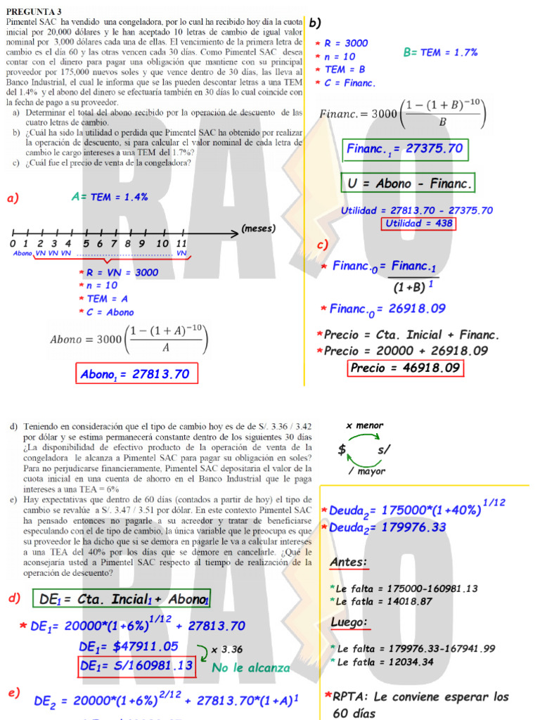 Mate Fi Semana 5 Clase Hoja de Ejercicios Parte 3 Solucion Raio 2023 1 | PDF