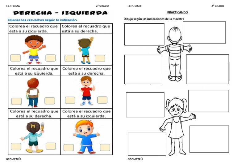 Dercha - Izquierda Geometria | PDF